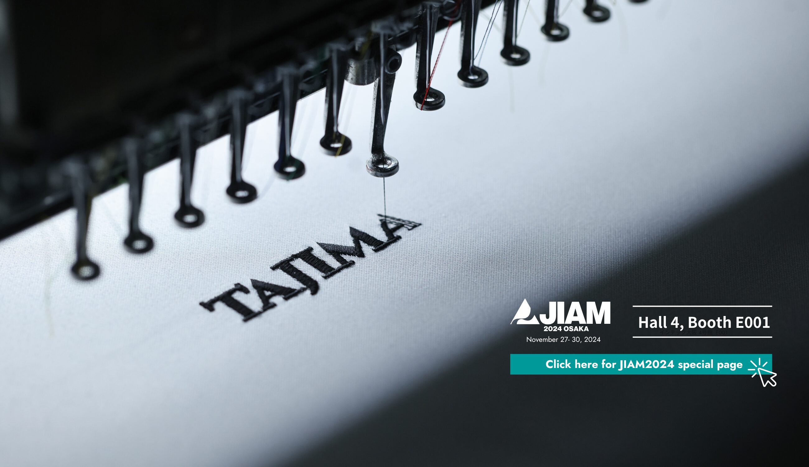 Tajima Group｜The World's Favorite Embroidery machines